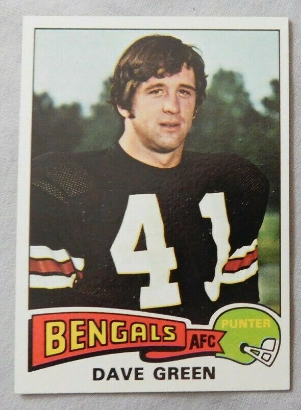 1975 Topps Cincinnati Bengals Football Card Pick one | eBay