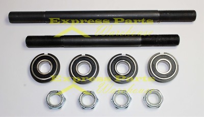 Vintage Mini Bike Axle Kit With Bearings Front And Rear With Lock Nuts ...