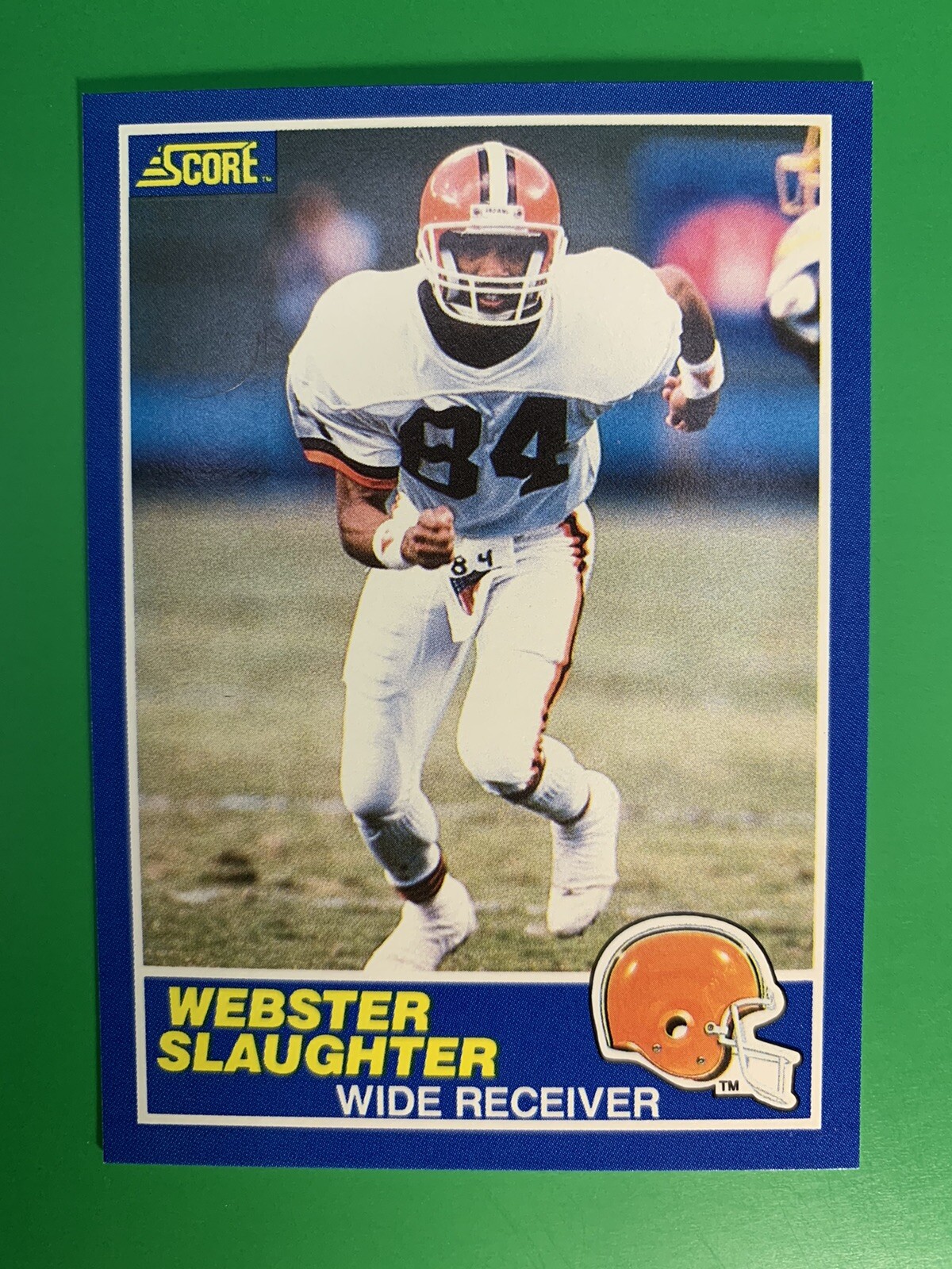 1989 Score Webster Slaughter #41 Cleveland Browns | eBay