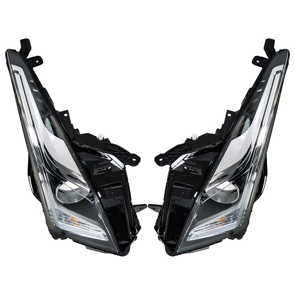 Right&Left Side Headlights Headlamps For Cadillac ATS 2013-2017 2018 ...