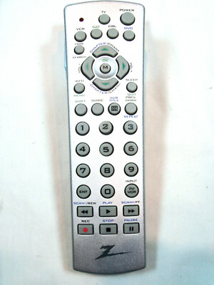 Zenith CL019 Remote Control - Silver | eBay
