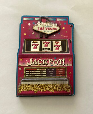Las Vegas Slot Machine Jackpot 777 Fridge Magnet | eBay