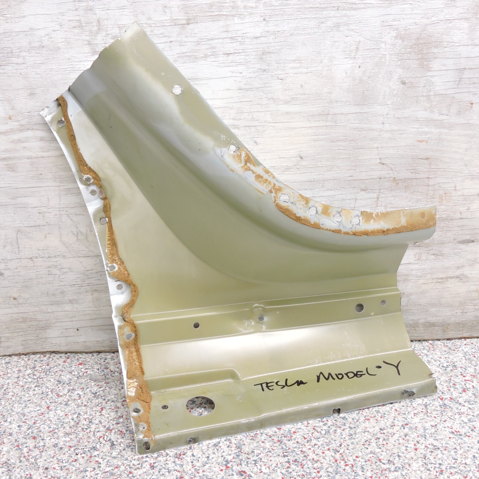 2020-2023 Tesla Model Y Rear Quarter Lower Left Dog Leg Panel Frame ...