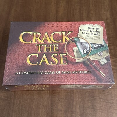 Crack The Case: A Compelling Game of Mini-Mysteries Milton Bradley 1993 ...