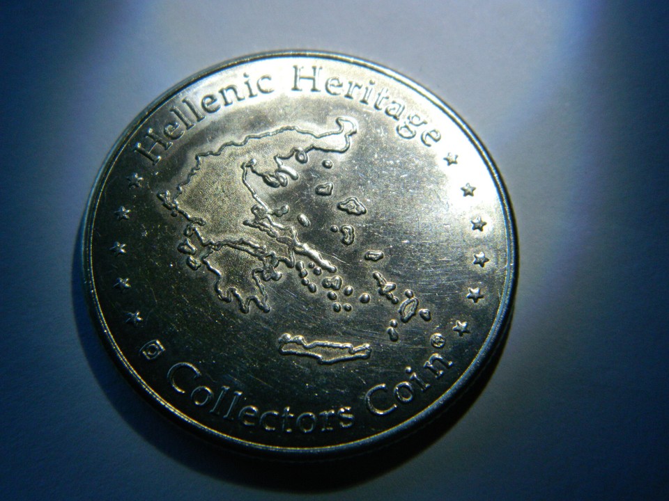 Commemorative coin: Colossus of Rhodes - Dodekanissa Greece - Hellenic ...