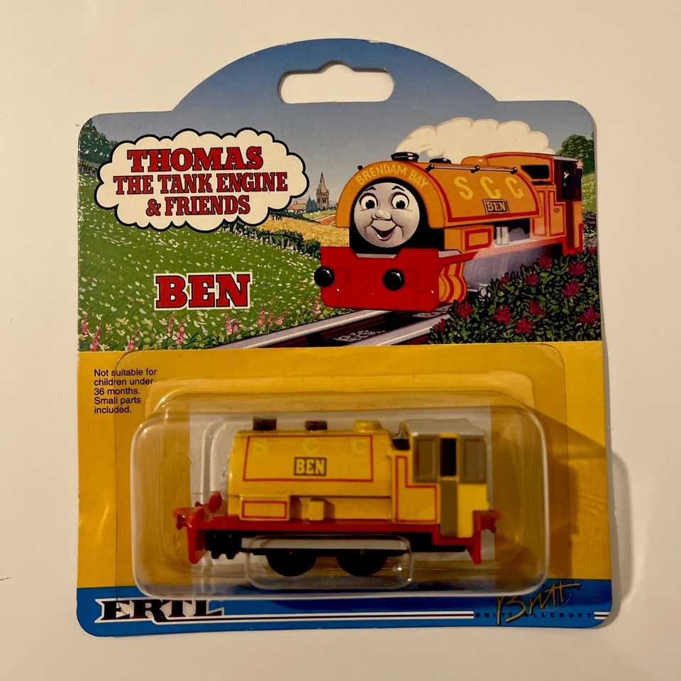 ERTL BEN Thomas The Tank Engine & Friends 1993 Die-Cast Train Sealed ...
