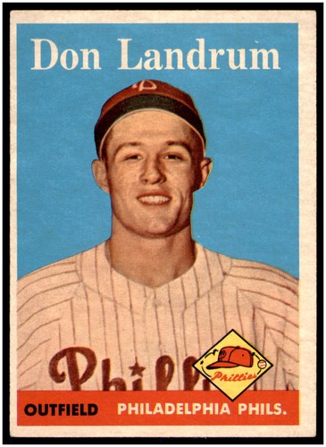 1958 Topps #291 Don Landrum | eBay