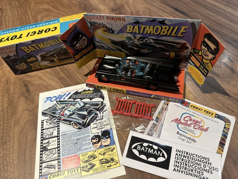 Boxed Corgi Toys Model Club Reissue 267 MATT BLACK NOT GLOSS - Corgi ...