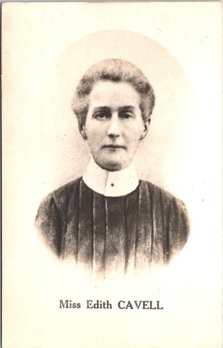 WWI British Nurse Miss EDITH CAVELL Postcard | eBay