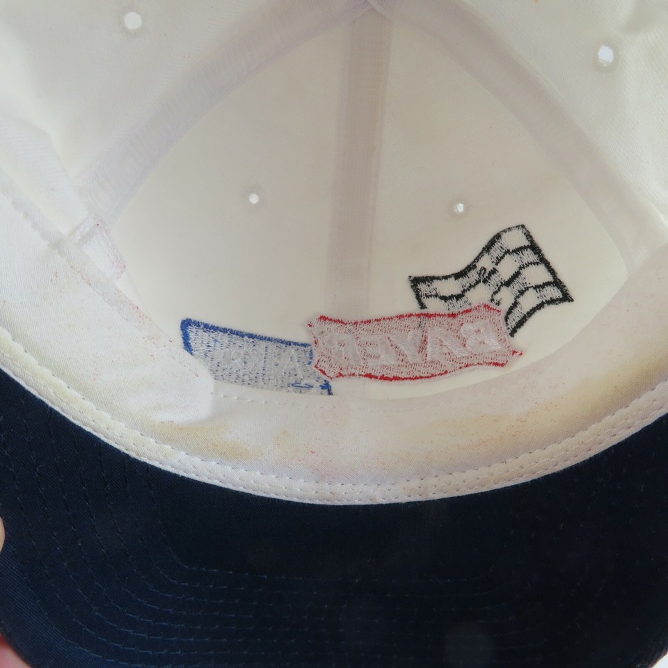 Vintage Snapback Embroidered Hat Cap - Bayer Alka Seltzer Racing ...