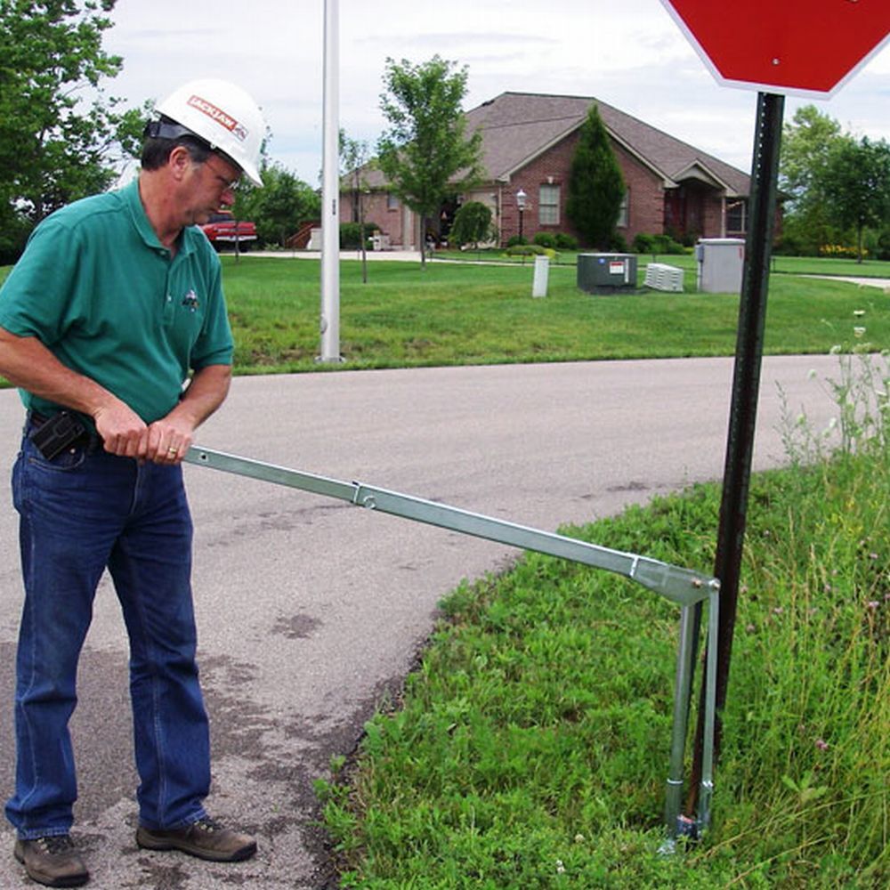 JackJaw Super Ground Rod T-Post & U Channel Sign Post Puller 28 to 1 ...