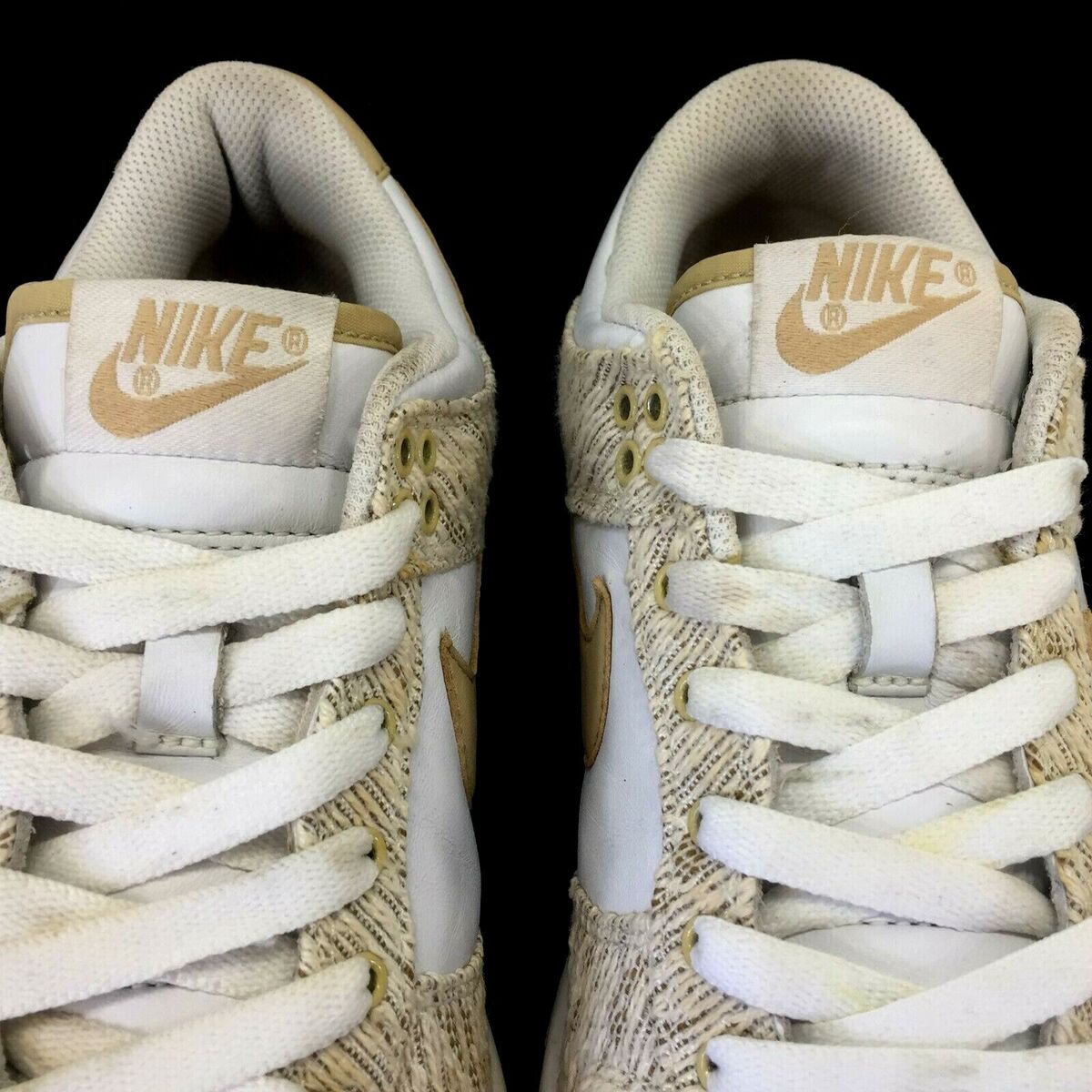 2007 Nike Dunk Low Oatmeal Linen Size 9 Women's 309324-221 2007 Nike Dunk Low Oatmeal Linen Size 9 Women's 309324-221