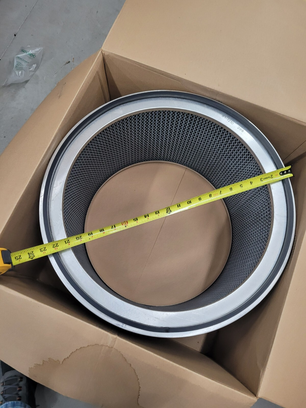 Universal Silencer 81-1210 Felt Filter Element 23"x14" Brand New In Box ...