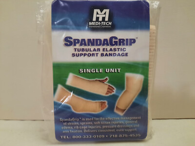 Medi-Tech SpandaGrip Tubular Elastic Support Bandage (Size E) | eBay