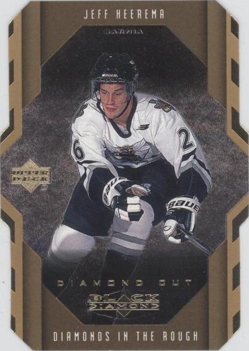 1999-00 Upper Deck Black Diamond - Diamonds in the Rough Jeff Heerema ...