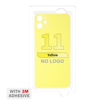 Back Cover Glass with Adhesive for iPhone 11 (No Logo & Big Camera Hole ...