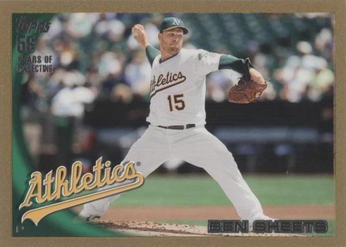 2010 Topps Update Series - Ben Sheets #US-205 Gold /2010 for sale ...