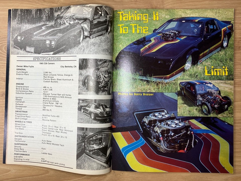 Autobuff Magazine Aug 1985 Cars & Sexy Ladies High Grade Hot Rods Babes ...