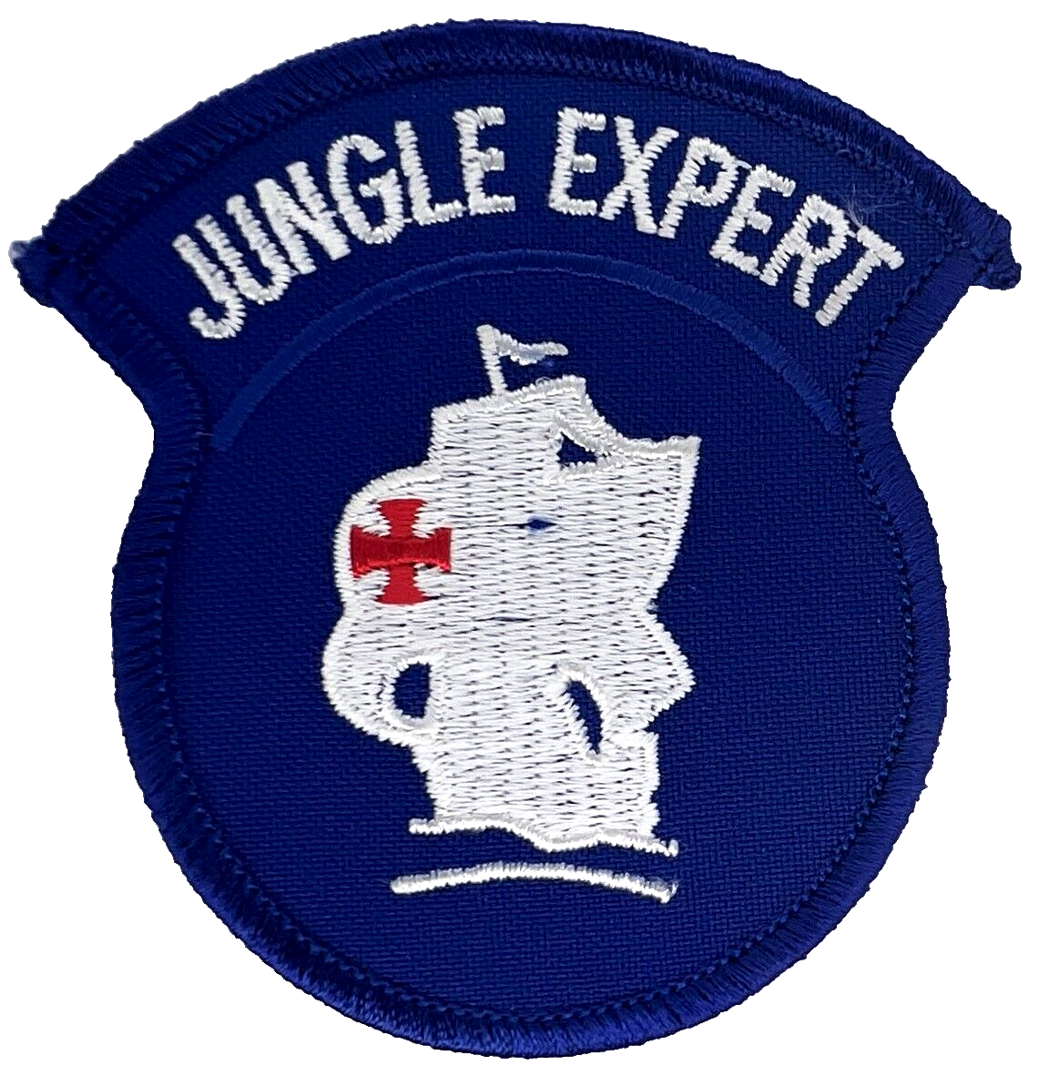 ARMY JUNGLE EXPERT MILITARY EMBROIDERED IRON ON APPLIQUE PATCH EE-240 ...