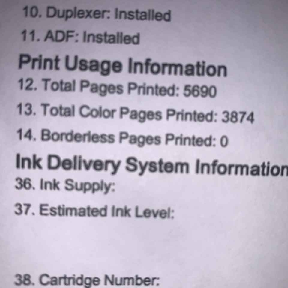 HP Officejet Pro 8620 Color Inkjet Printer Low INK All-In-One | eBay