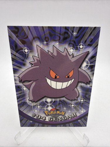 Gengar #94 Blue Logo Topps Non Holo TV Animation Pokémon Card LP | eBay