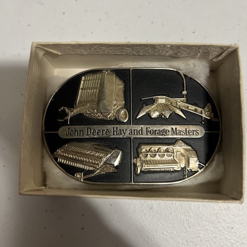 john deere belt buckle vintage | eBay