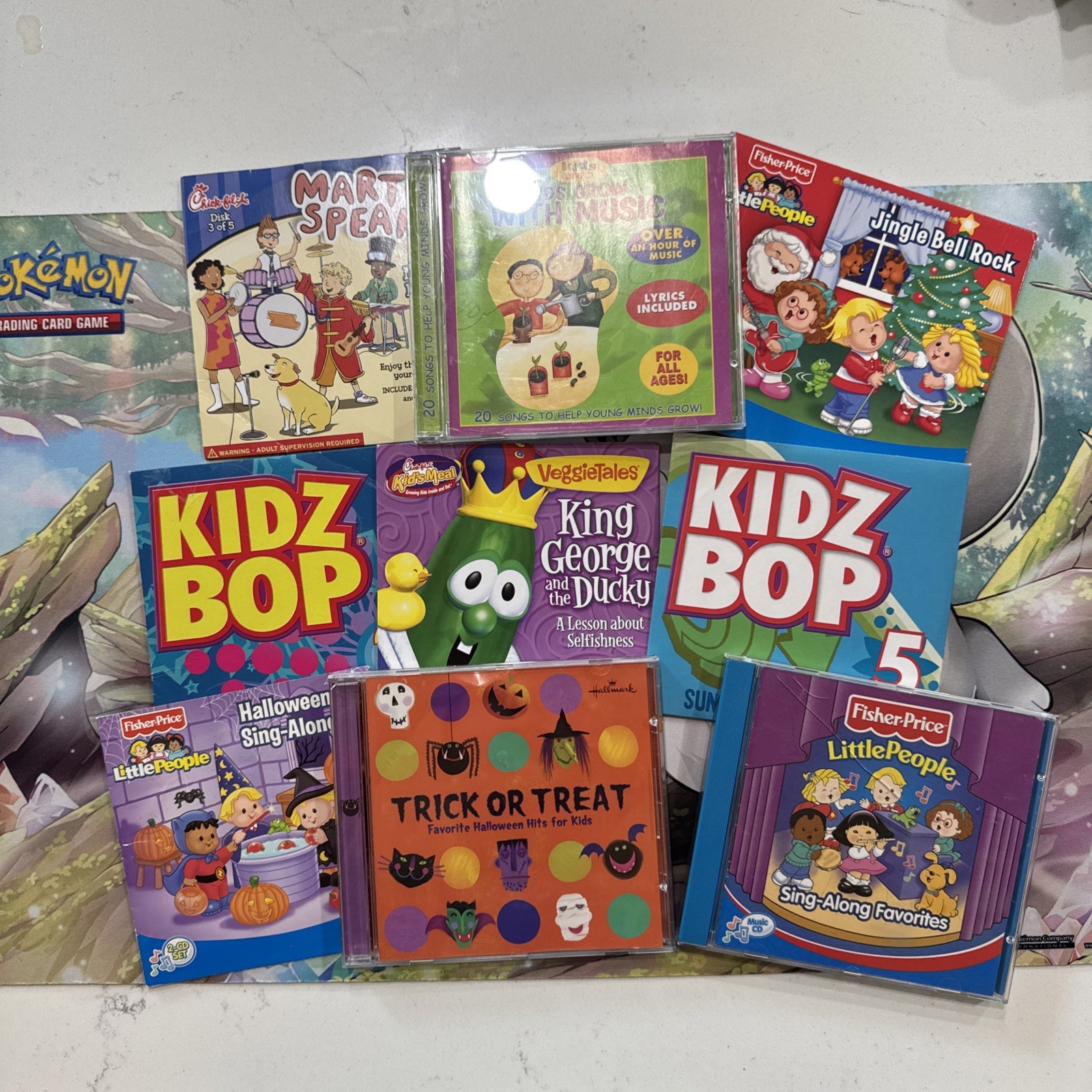 lot of CDs for Children Kids Music CDs, Kidz bop, little people, Veggie ...