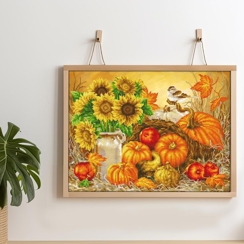 Autumn Harvest Diamond Painting Kits for Adults - Diamond Art Kits a ...