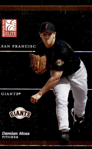 2003 Donruss Elite #153 Damian Moss San Francisco Giants | eBay