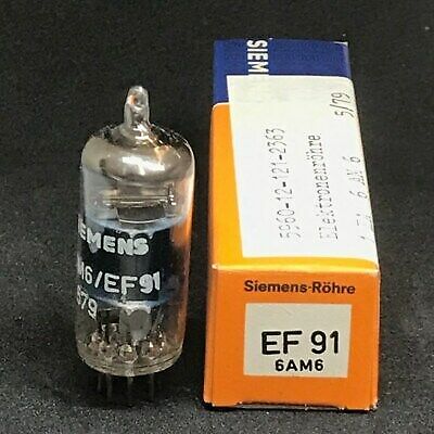 EF91 ELECTRON VACUUM TUBE VALVE SIEMENS | eBay