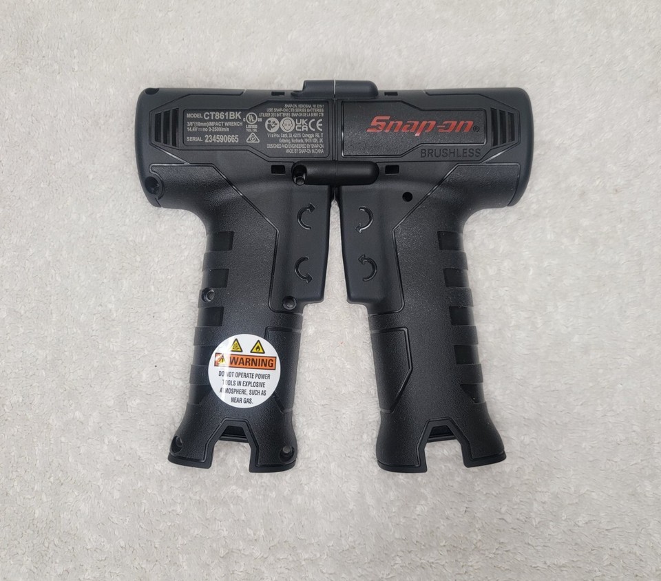 SNAP-ON TOOLS CT861 BRUSHLESS 14.4V 3/8 IMPACT REPLACEMENT BODY BLACK ...