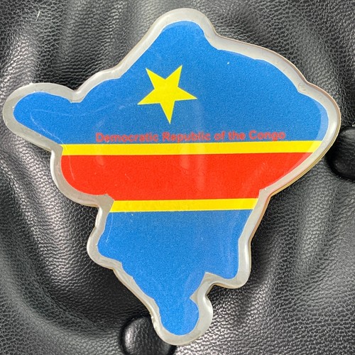 DEMOCRATIC REPUBLIC OF THE CONGO🇨🇩METAL FRIDGE MAGNET KINSHASA COUNTRY ...
