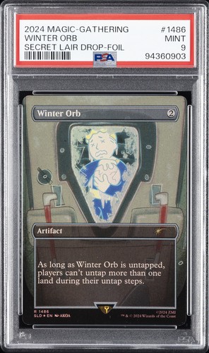2024 MTG SECRET LAIR DROP FOIL #1486 WINTER ORB PSA 9 | eBay