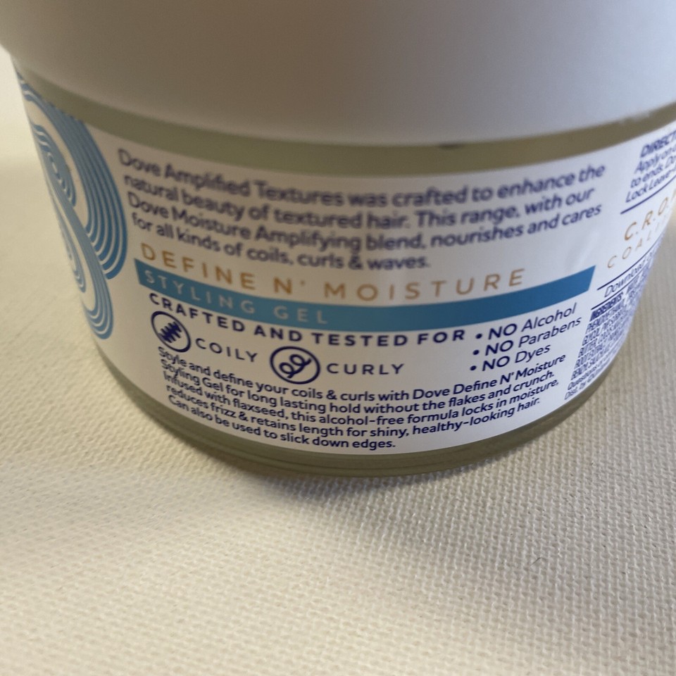 Dove Amplified Textures Define N' Moisture Styling Gel for Coils ...