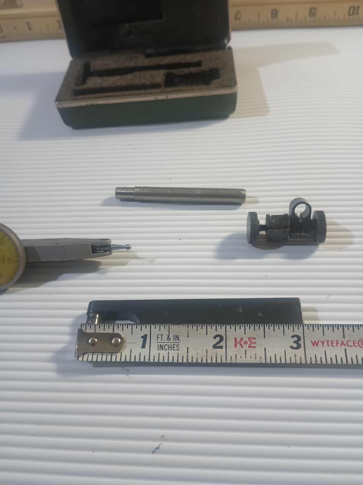 Federal Testmaster Dial Test Indicator Jeweled T-I .00 In Case With ...