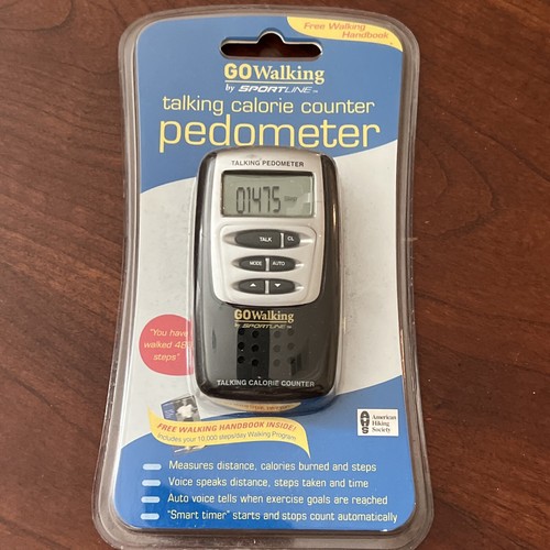 Sportline Go Walking Talking Calorie Counter Pedometer With Walking ...