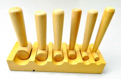 Wood Swage Block Forming Wooden U-Channel Dapping Hardwood Block ...