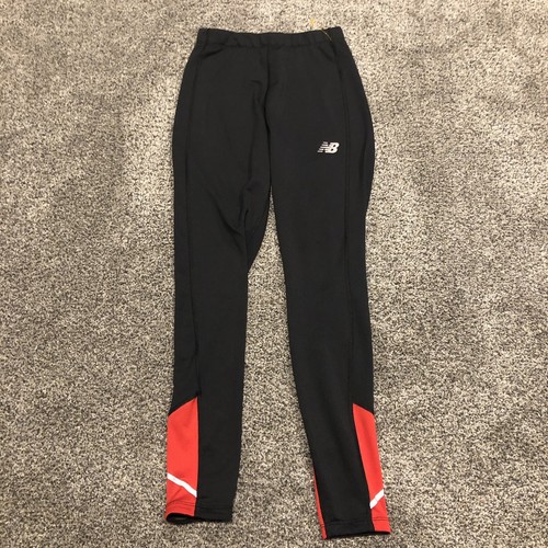 New Balance Pants Womens Small Black Red Compression Gym Ladies 26x26 ...
