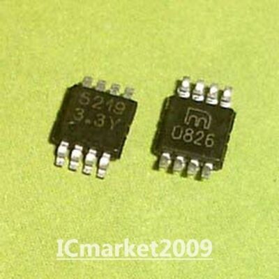 10 PCS MIC5219-3.3BMM MSOP-8 MIC5219 5219 3.3Y 500mA- Output LDO ...