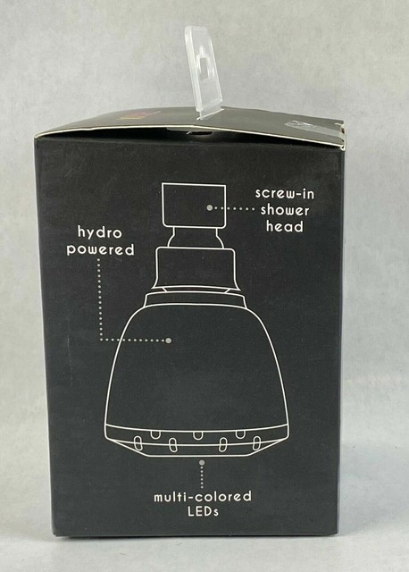 TRAXX Color Changing LED Shower Head Powered by Running H20 TikTok Z37 ...