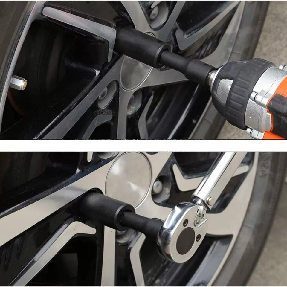 35Pcs DEEP IMPACT Socket Set 1/2" Inch Drive Long Reach Impact Sockets ...