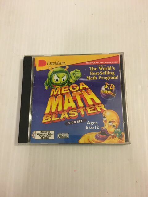 Mega Math Blaster (Windows/Mac, 1996) for sale online | eBay