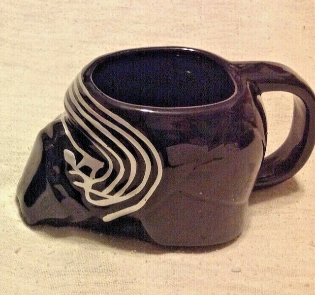 Star Wars Kylo Ren Sculpted Ceramic Coffee Mug Collectible for sale ...