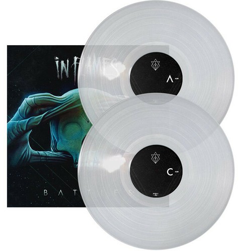 IN FLAMES BATTLES 2x LP *RARE* CLEAR VINYL EU 2016 LTD EDITION 1st ...