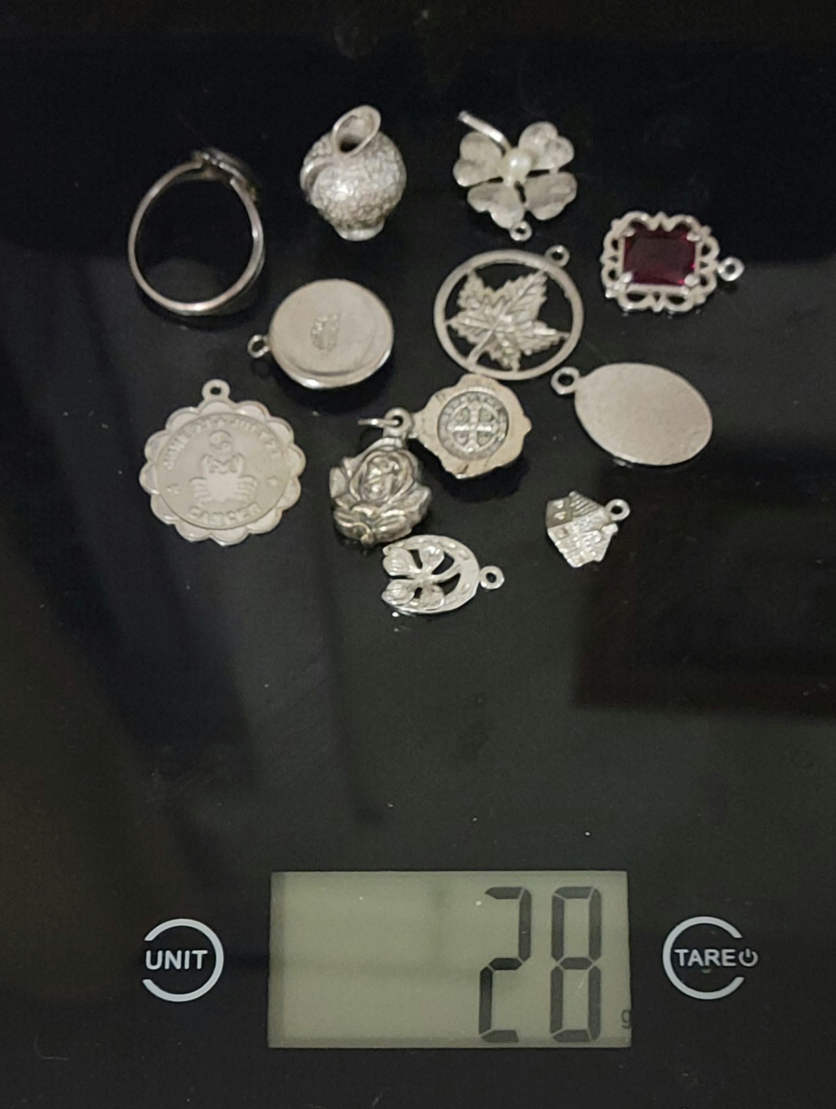 28 Grams / 1 Oz. of .925 Sterling Silver Jewelry & Charms | eBay