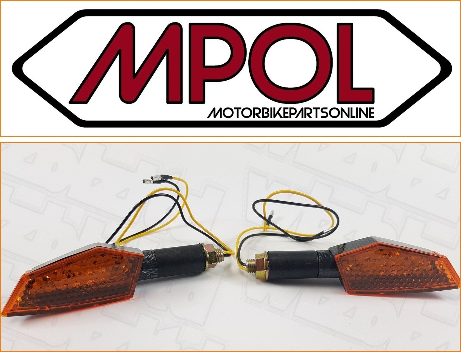 Rear Wedge LED Sequential Indicators For KTM SX-F 250 i.e 2016 | eBay