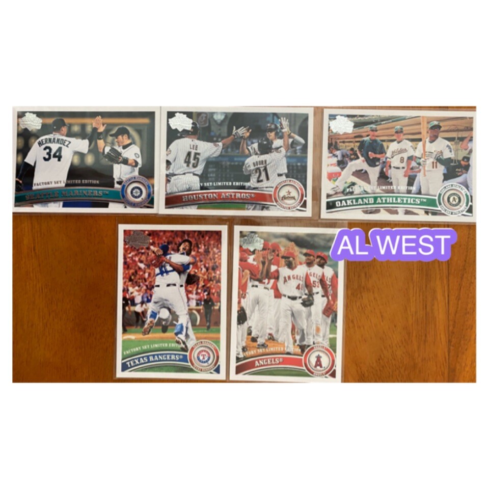 2011 topps diamond anniversary All 30 MLB Teams CELEBRATIONS. Set Of 30 ...