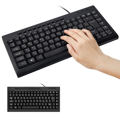 Arabic/English KB-301A Ergonomic 85 Keys+10 Multimedia Keys USB Wired ...
