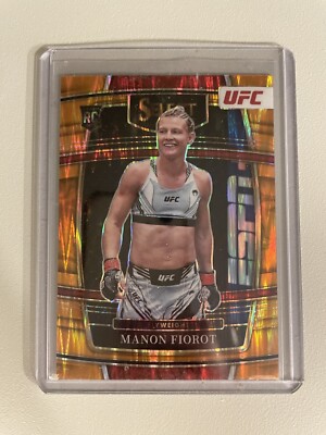 Manon Fiorot 2022 Select UFC Concourse Orange Flash RC Prizm Rookie #69 ...