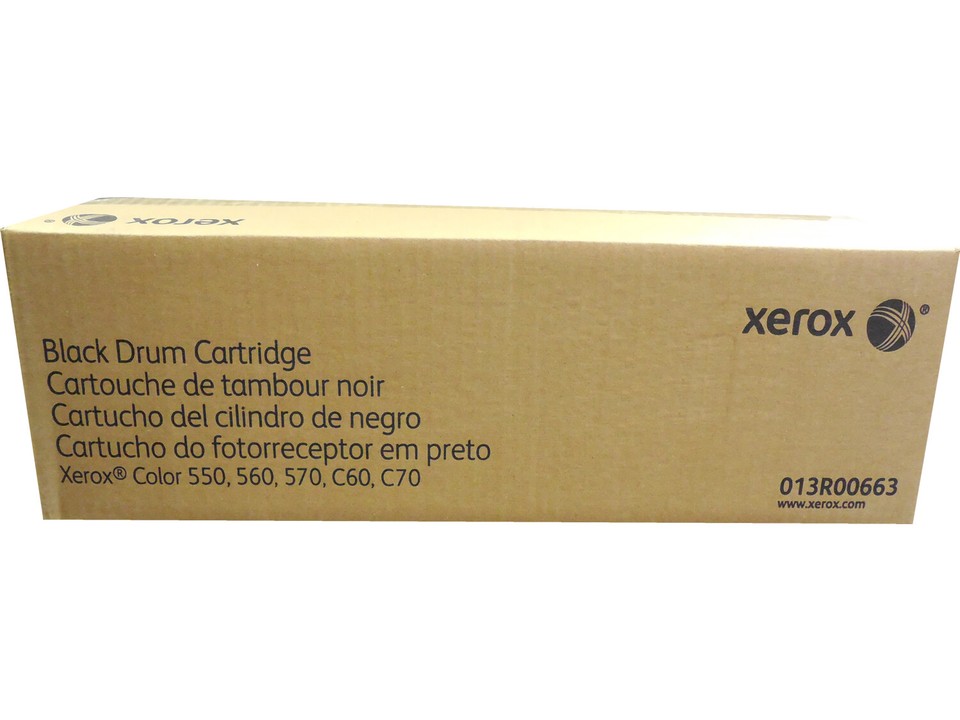 Xerox 013R00663 13R663 Black Imaging Drum Genuine OEM Retail Box Quick ...